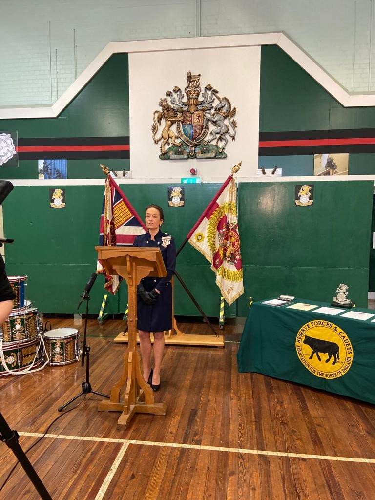 North Yorkshire Lieutenancy :: RFCA Awards